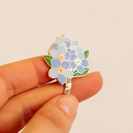 Forget-Me-Not Enamel Pin – occasionalish