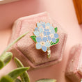 Forget-Me-Not Enamel Pin – occasionalish