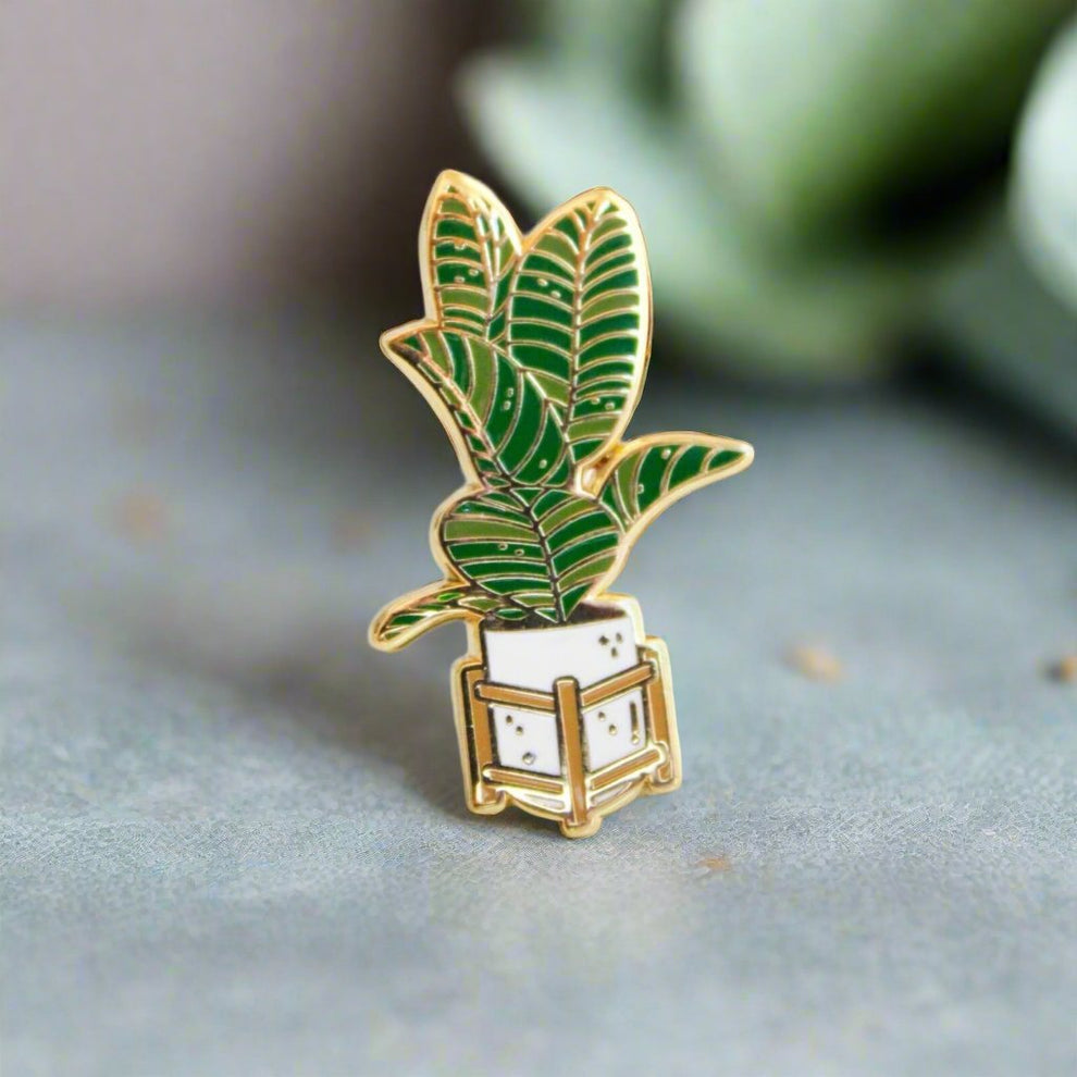 Bird of Paradise Enamel Pin – occasionalish