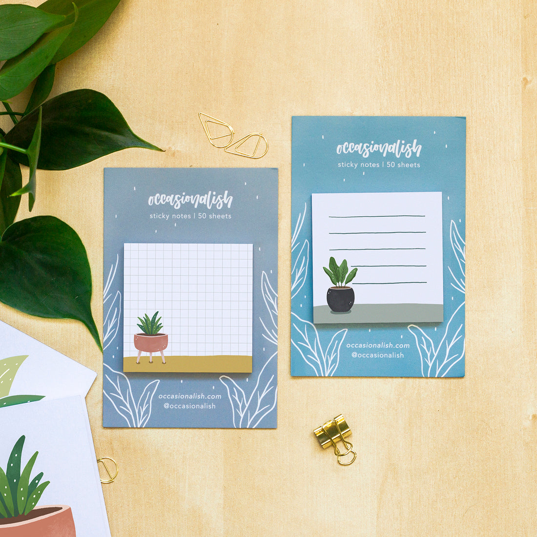 Sticky note | Tropical Plant – occasionalish