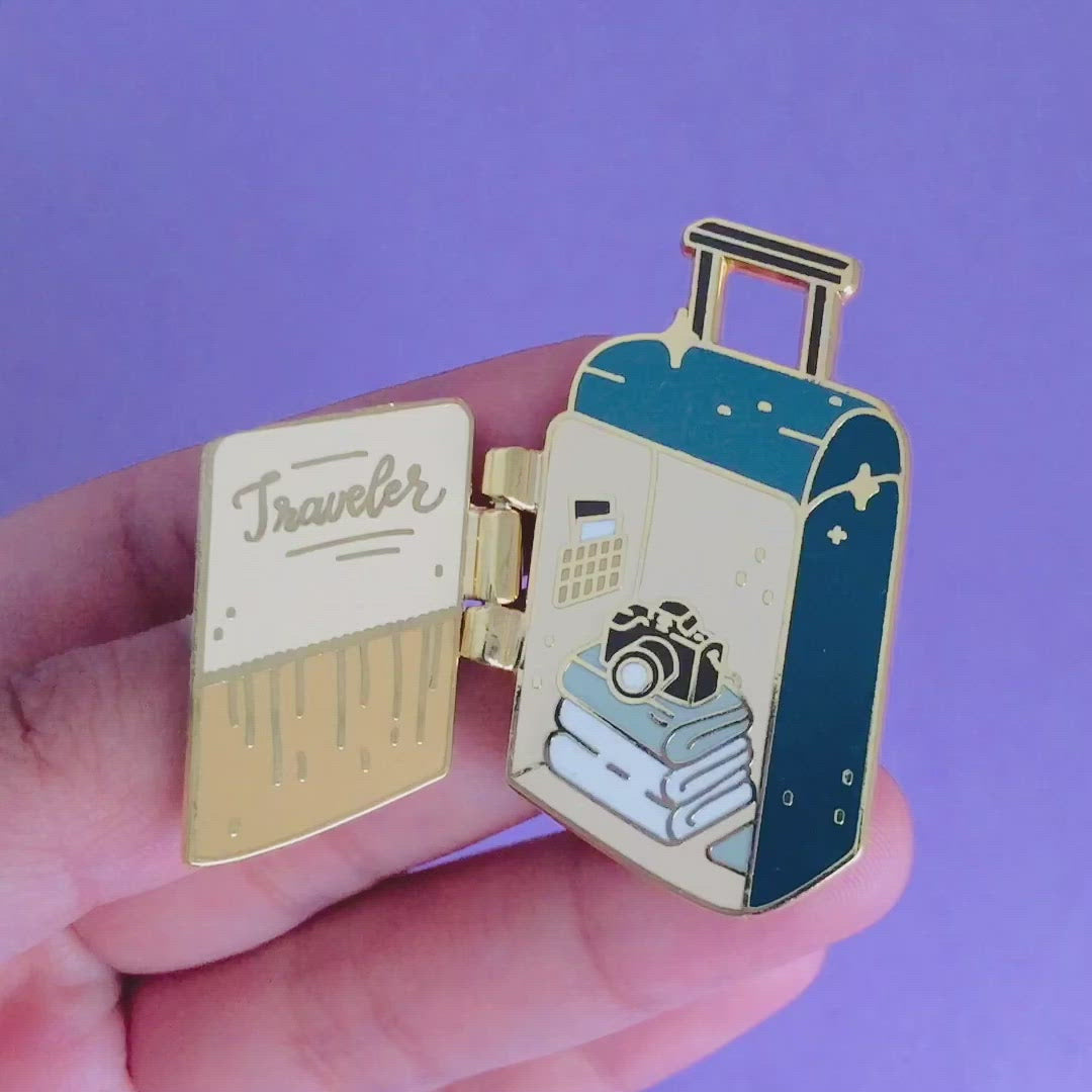 Travel Enamel Pin B GRADE – occasionalish